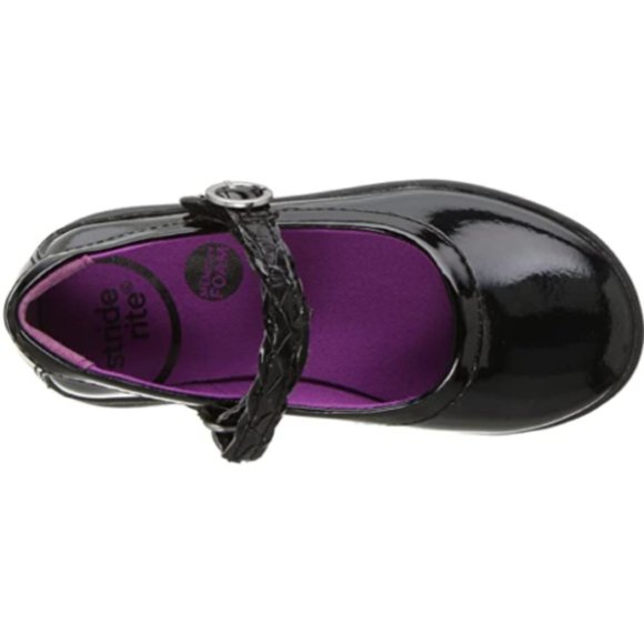 Stride Rite | Shoes | New Stride Rite Baby Brielle Black Patent Leather ...